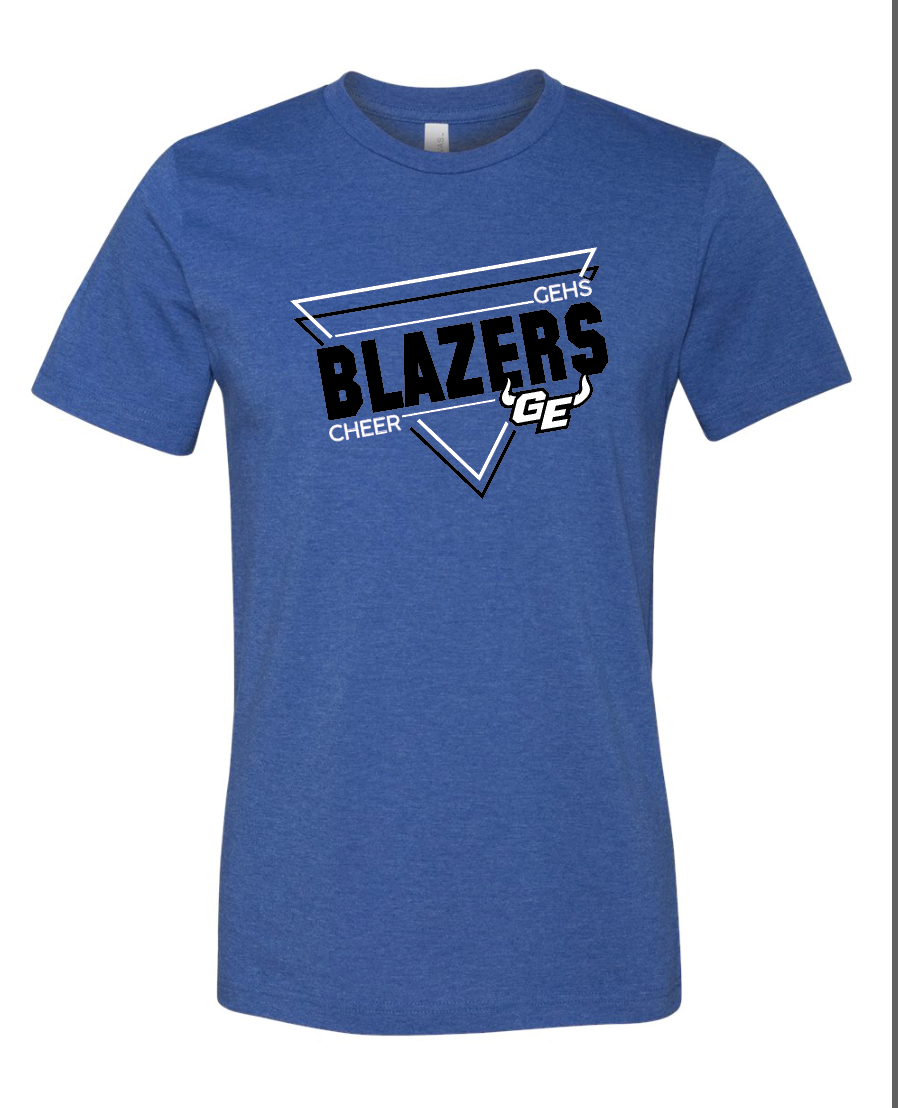 Blazers Cheer Triangle | Drew Anne Designs